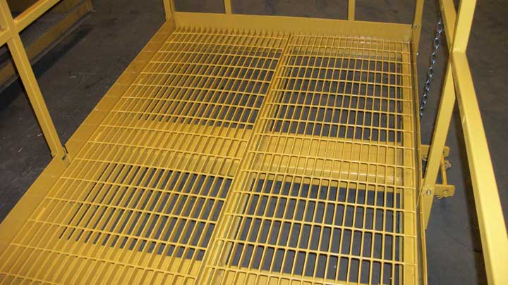 Forklift Man Baskets Meet All OSHA Requirements